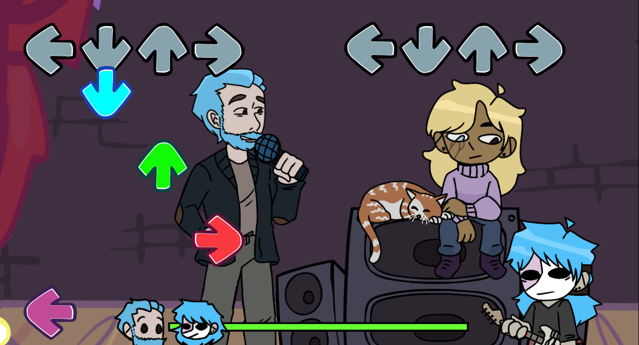 FNF x Sally Face mod! (WIP) Work In Progress for Friday Night Funkin ...