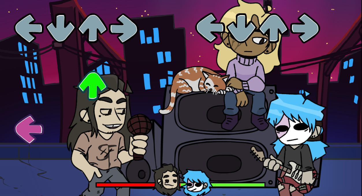 FNF x Sally Face mod! (WIP) Work In Progress for Friday Night Funkin ...