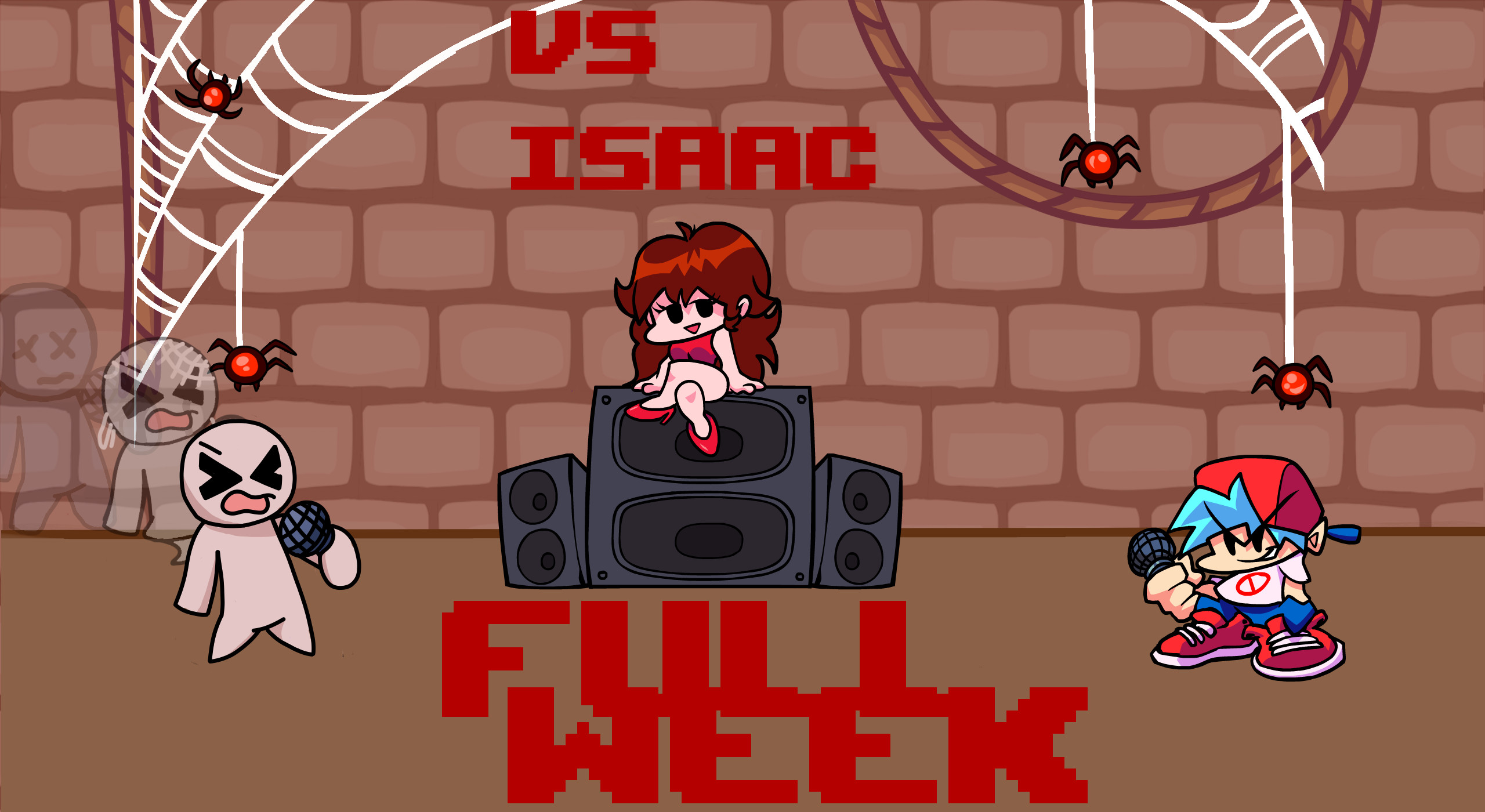 Vs Isaac Full Week Work In Progress for Friday Night Funkin' | FNF ...
