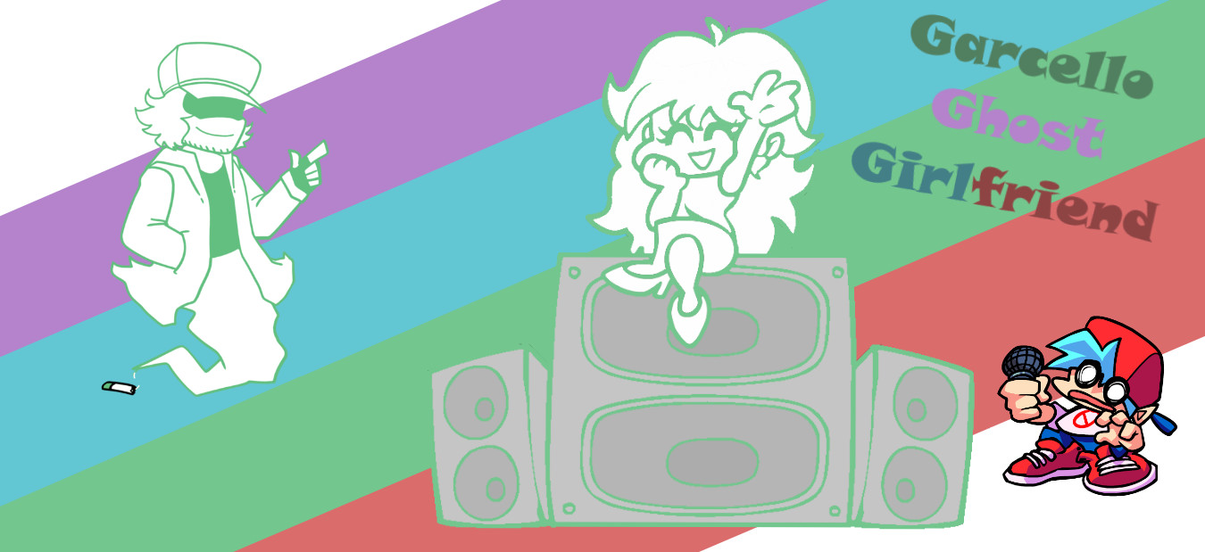 Garcello Ghost Girlfriend [Friday Night Funkin'] [Works In Progress]