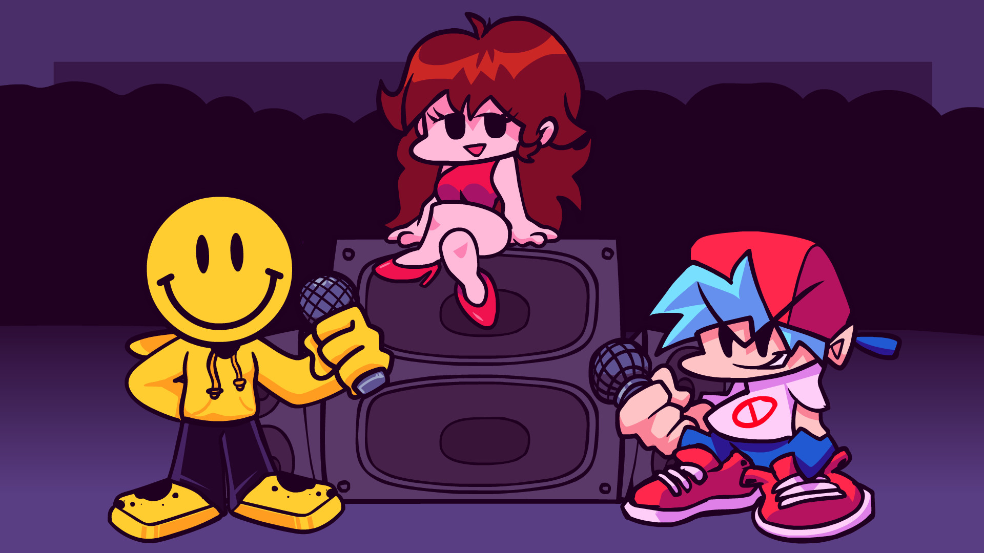 VS. Smiley Face Work In Progress for Friday Night Funkin' | FNF Works ...