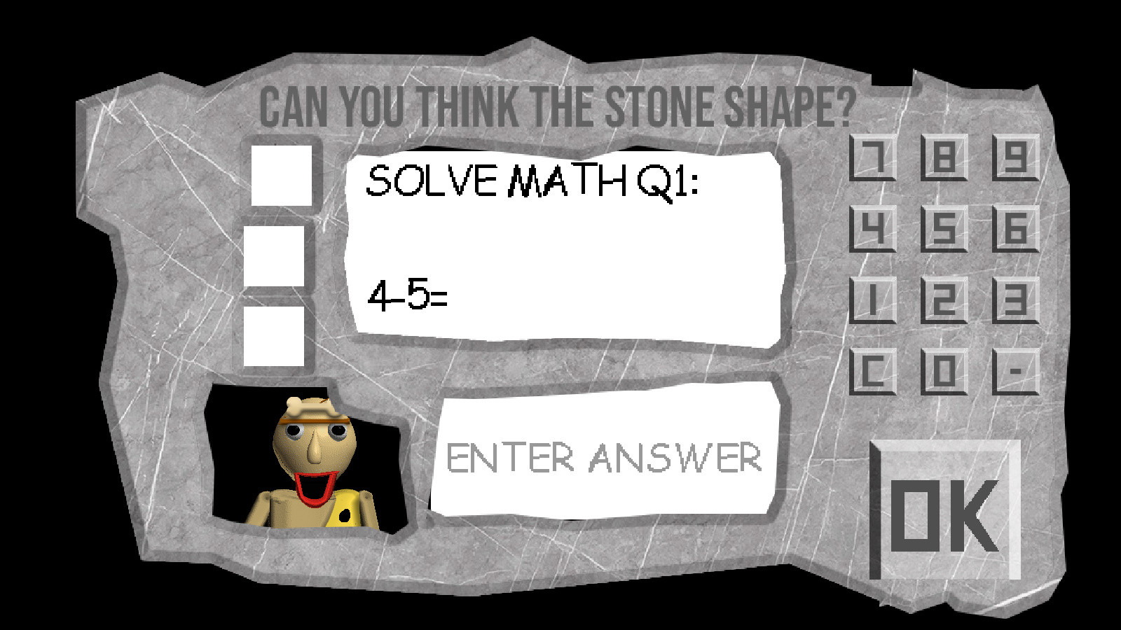 Stone Age Mod 1.4.3 Port Work In Progress for Baldi's Basics | Baldi ...