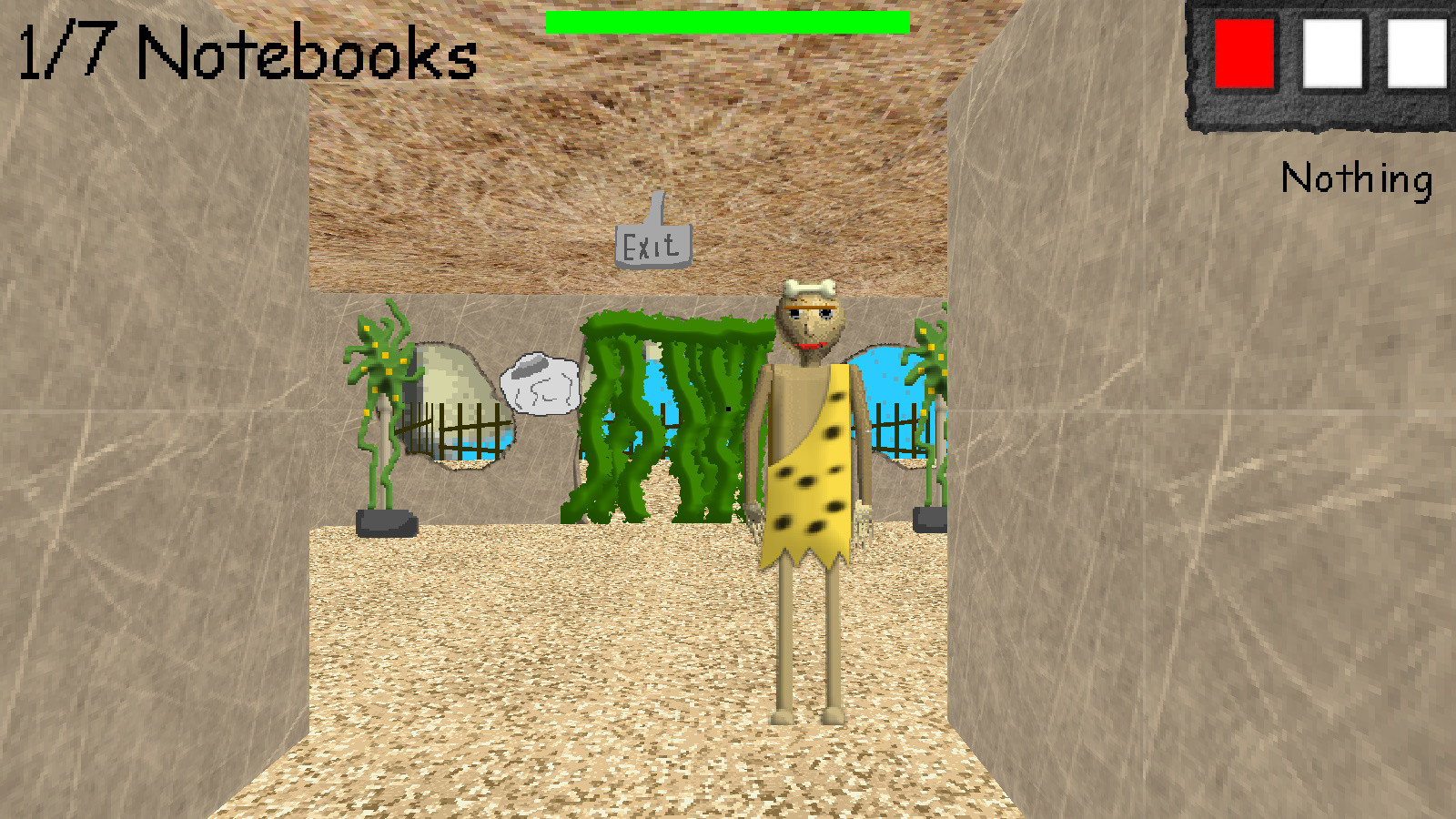 Stone Age Mod 1.4.3 Port Work In Progress for Baldi's Basics | Baldi ...