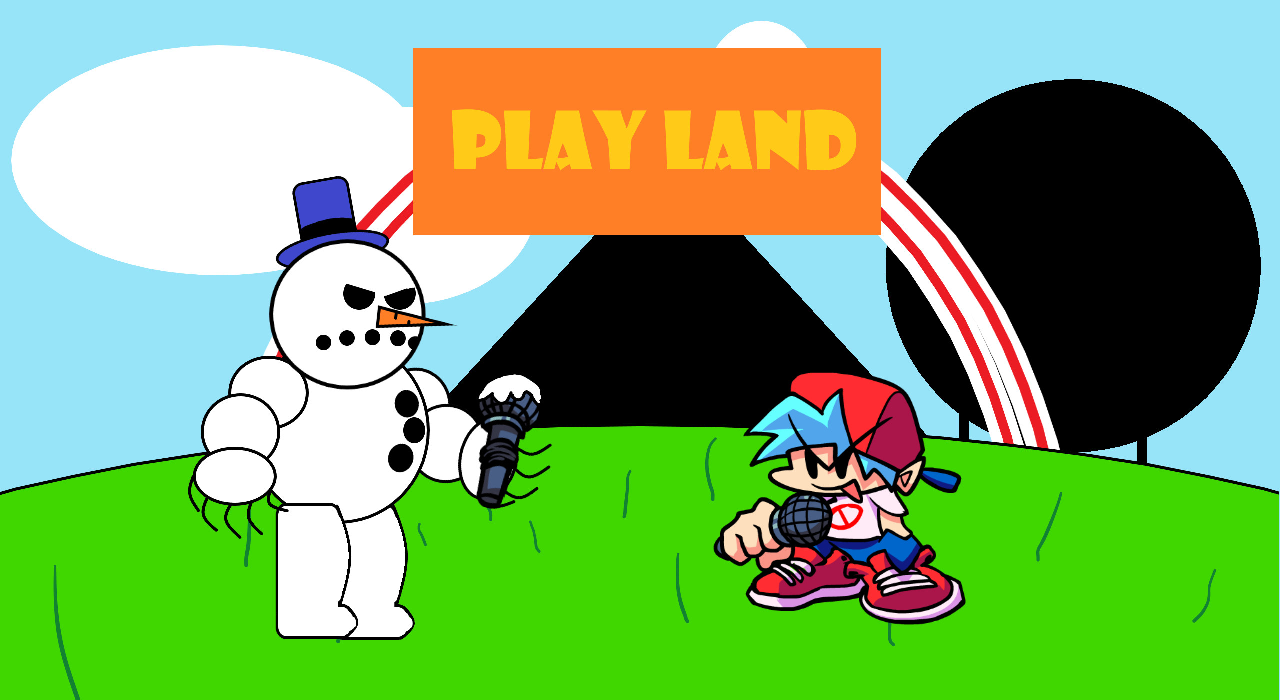 VS. Bad Mr. Frosty (FNF X Clayfighter) [Friday Night Funkin'] [Works In ...