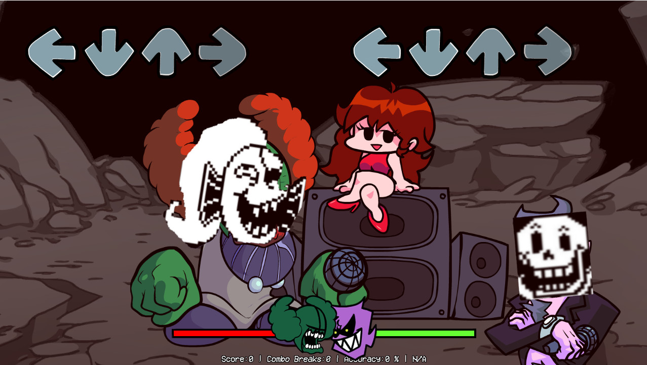 vs undyne vs papyrus [Friday Night Funkin'] [Works In Progress]