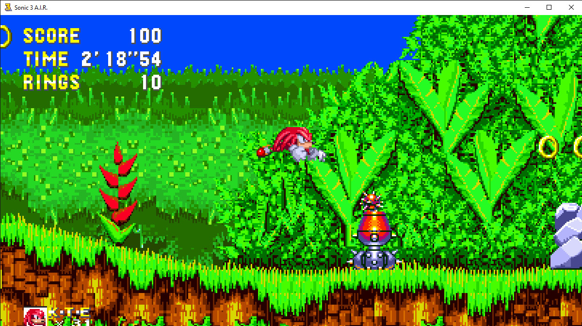 Prototype Knuckles Work In Progress for Sonic 3 A.I.R. | S3AIR Works In ...