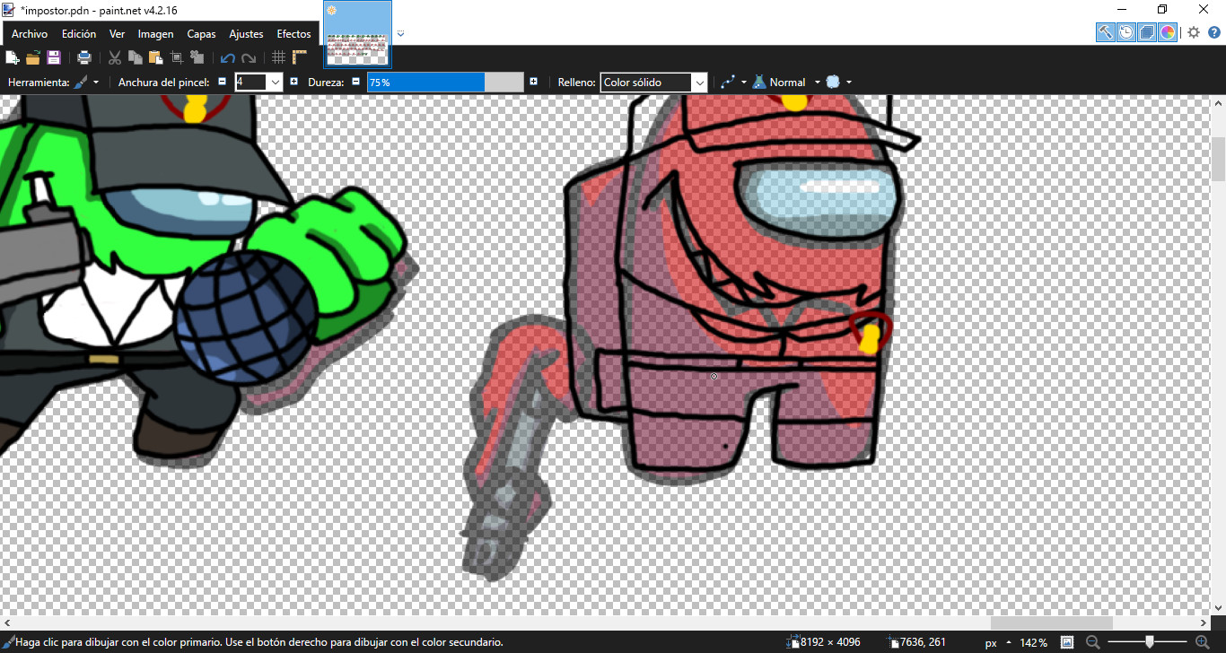 Dani SUS over impostor [Friday Night Funkin'] [Works In Progress]