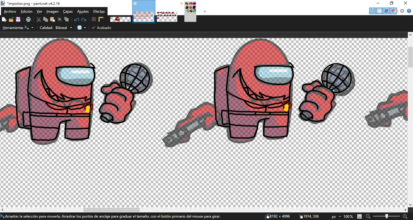 Dani SUS over impostor [Friday Night Funkin'] [Works In Progress]