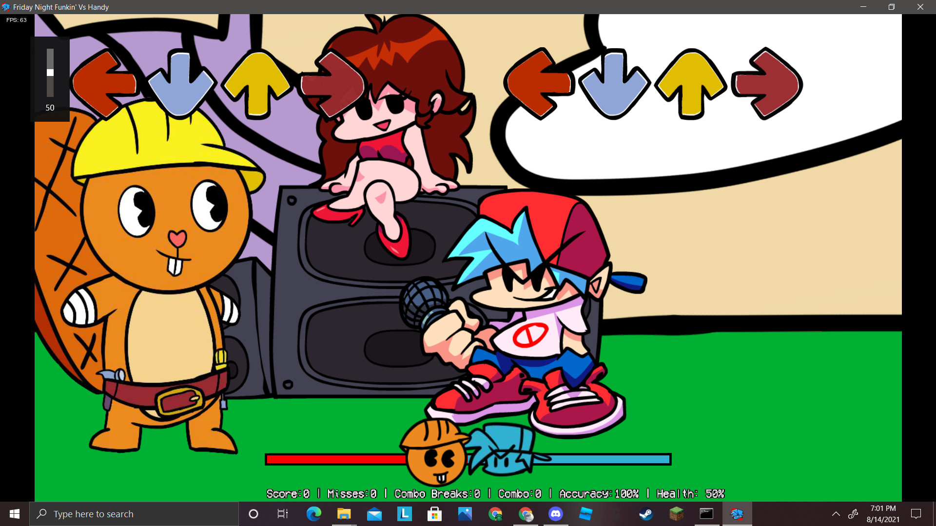 Happy Tree Funkin: Vs Handy Work In Progress for Friday Night Funkin ...