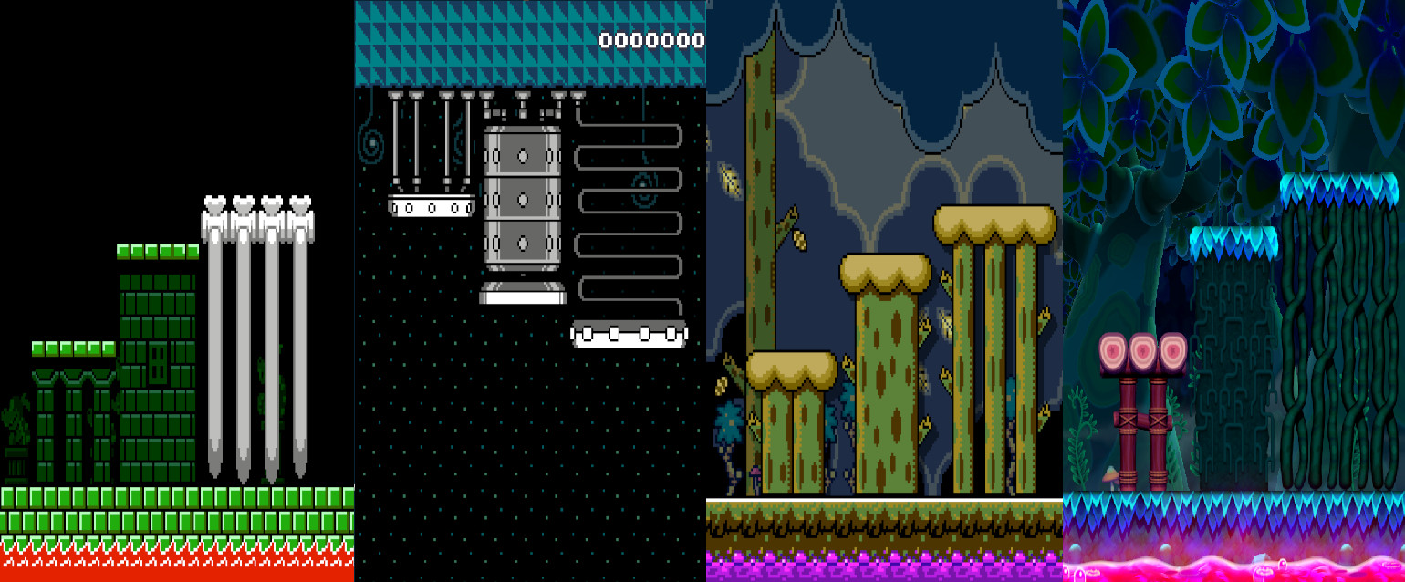 SMM2 Extra Night Background (SM, SM3, SMW & NSMU) Work In Progress for ...