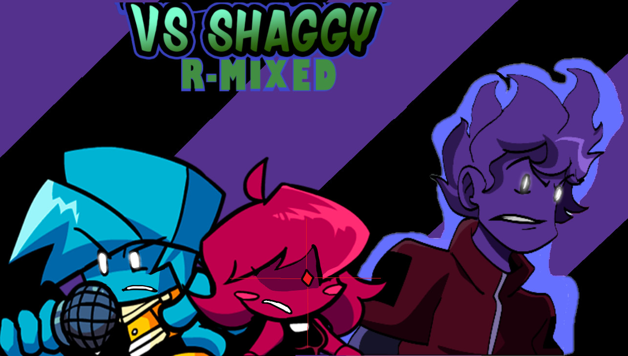 VS Shaggy: R-Mixes Work In Progress for Friday Night Funkin' | FNF ...