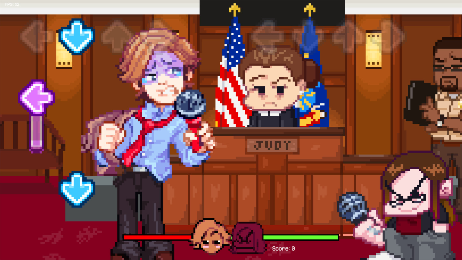 Judge Judy Week 6 Mod Work In Progress for Friday Night Funkin' | FNF ...