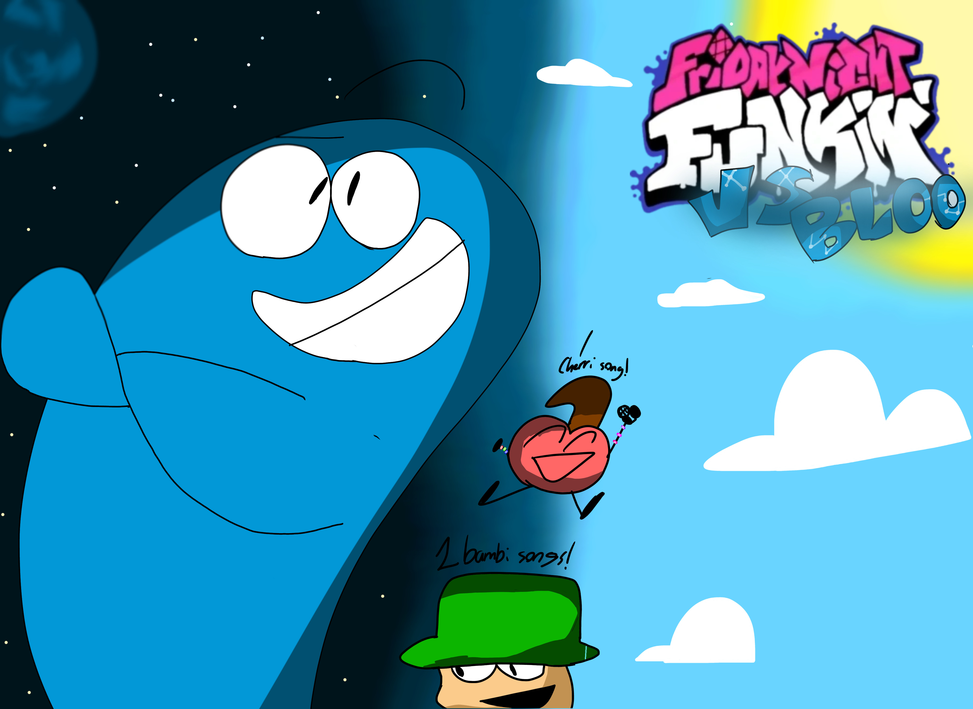 Vs.BLOO! FULL WEEK! [Friday Night Funkin'] [Works In Progress]