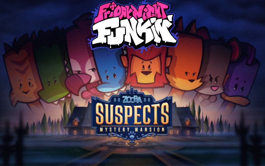 FNF X Suspects: Mystery Mansion Work In Progress for Friday Night ...