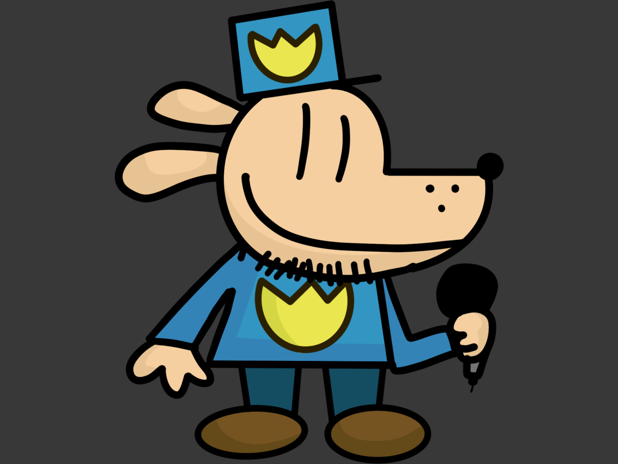 FNF |V.S Dog Man| David Pilkey Night Funkin Work In Progress for Friday ...