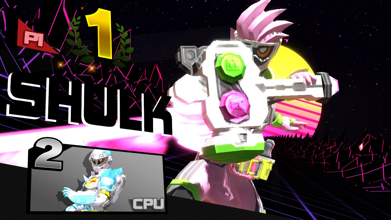 Kamen Rider Ex-Aid over Shulk Work In Progress for Super Smash Bros ...