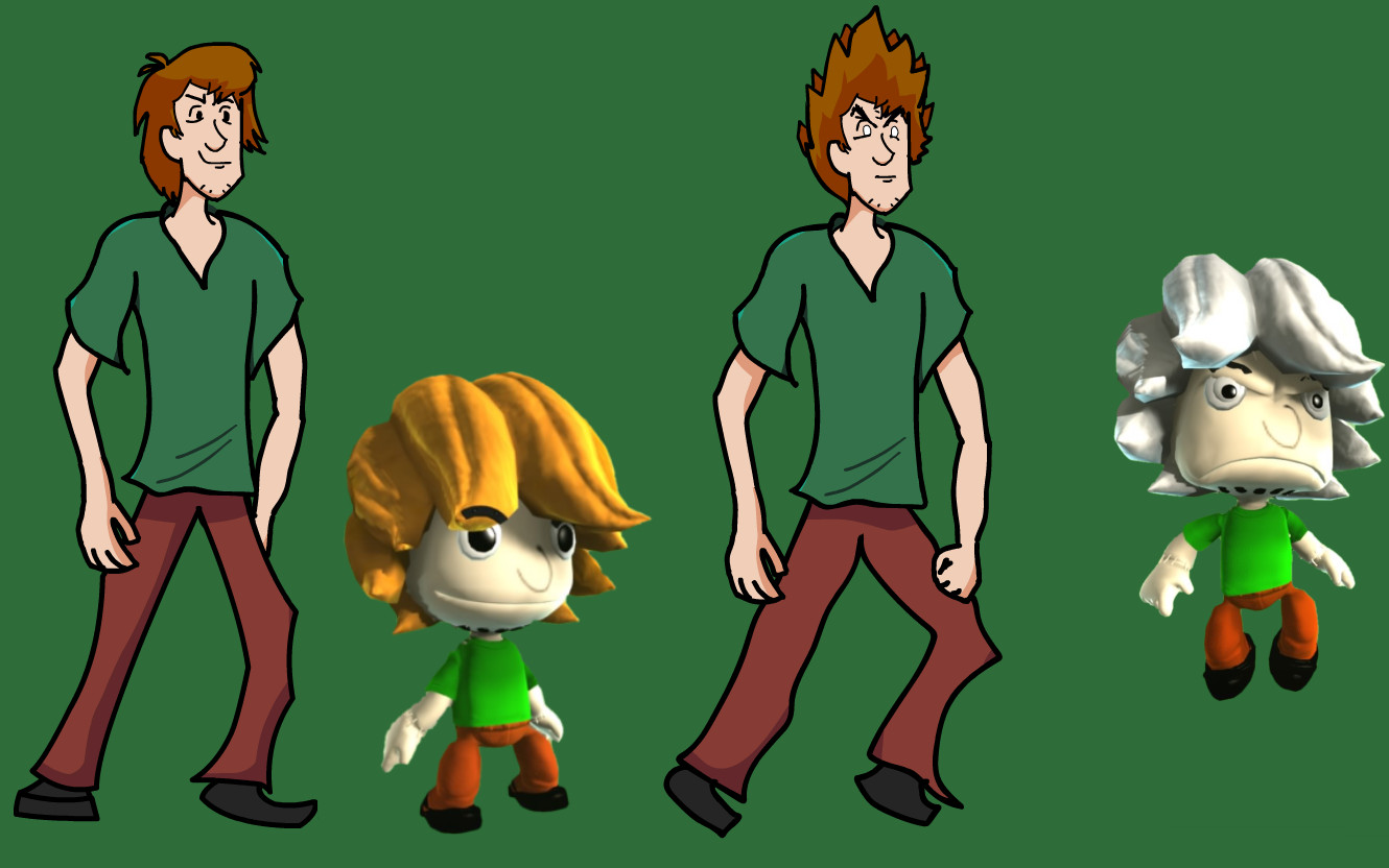 Littlebigplanet shaggy replaces over shaggy mod Work In Progress for ...