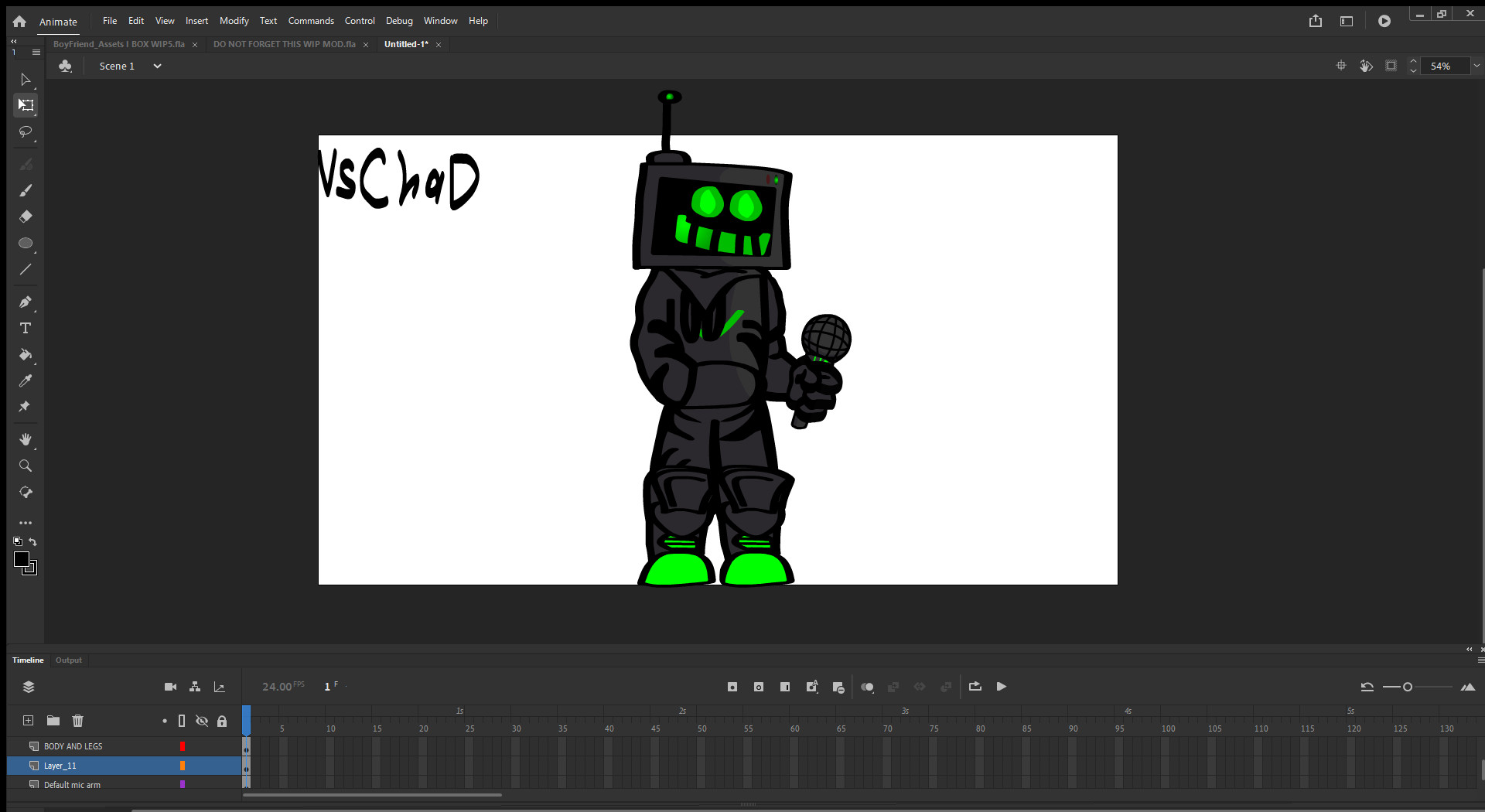 VS CHAD - A Robot! Work In Progress for Friday Night Funkin' | FNF ...