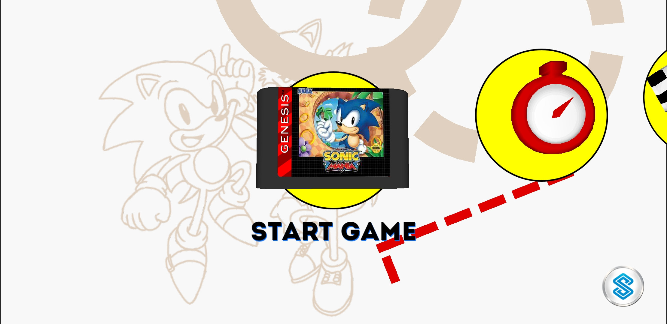 Mania styled mobile menu Work In Progress for Sonic the Hedgehog 2 ...