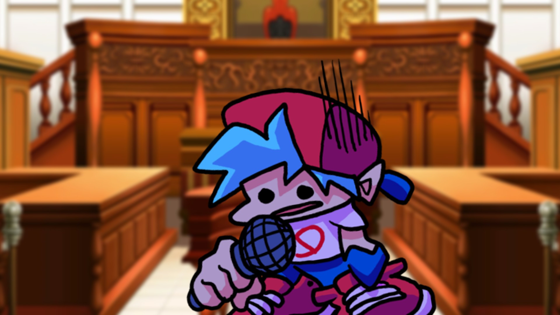 FNF vs. Ace Attorney mod! [Friday Night Funkin'] [Works In Progress]