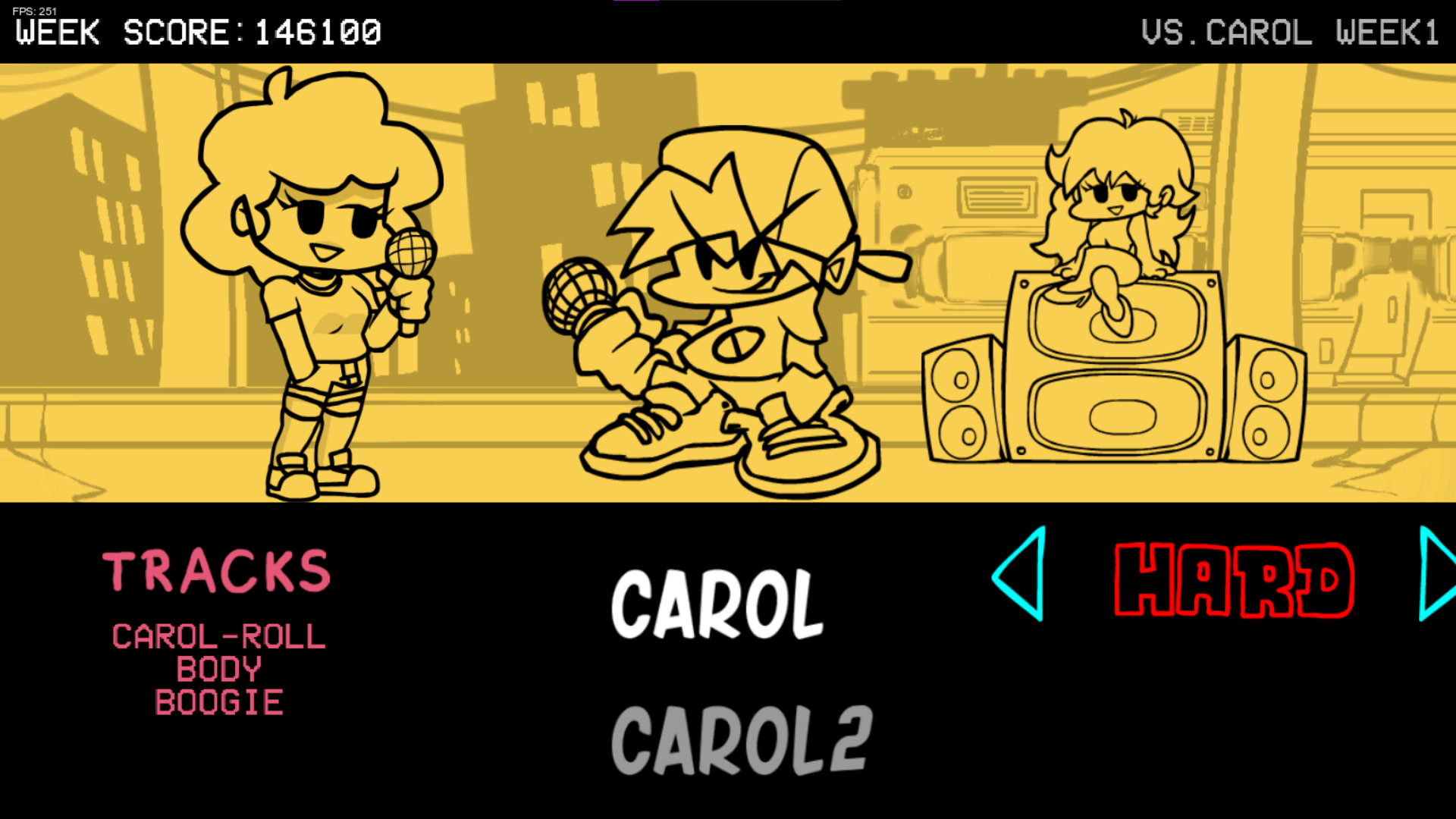 Vs. Carol V3 (Fanmade) Work In Progress for Friday Night Funkin' | FNF ...