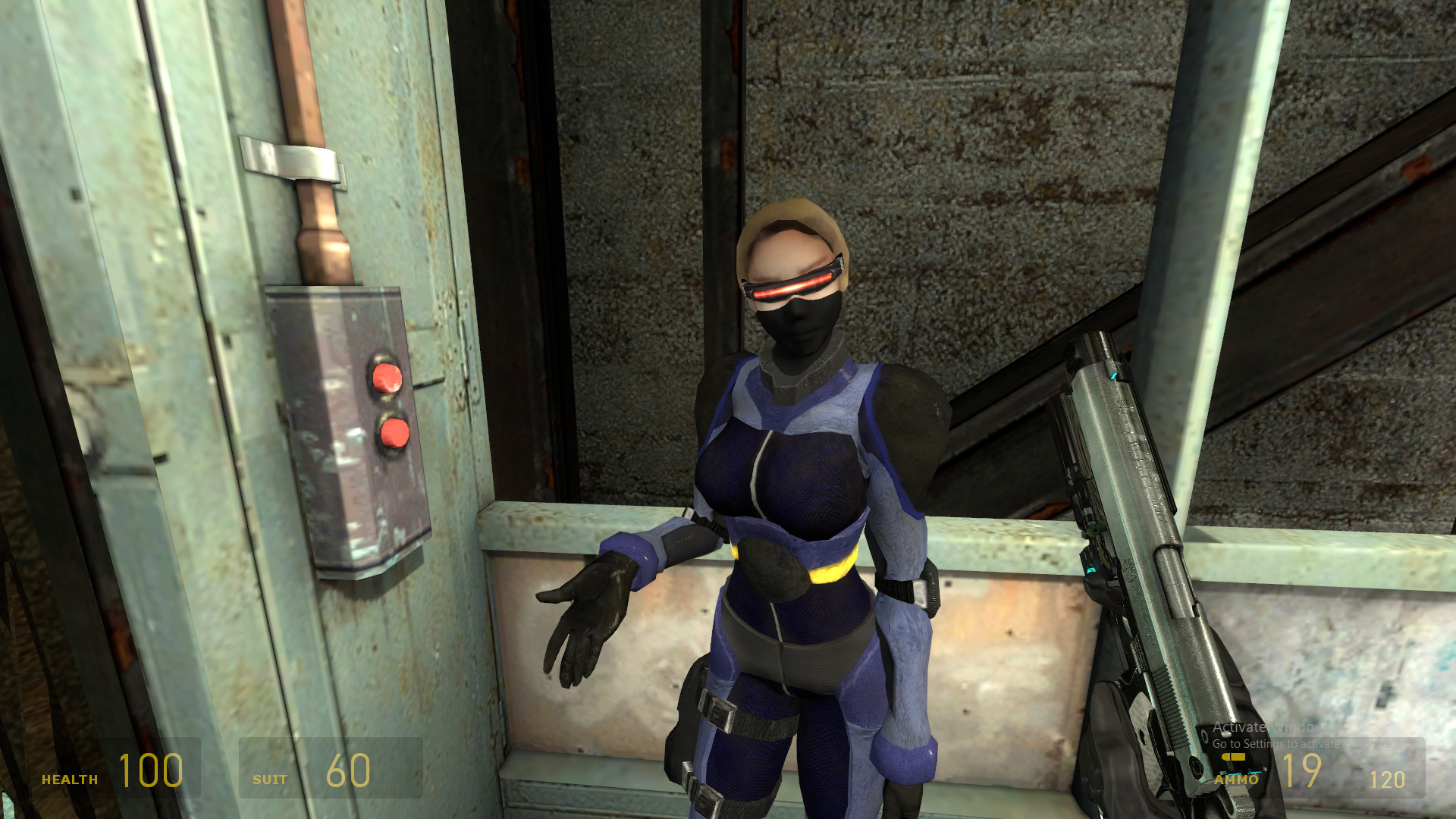 Half-Life 2 Survivor fem Sniper as Judith Mossman [Half-Life 2] [Works ...