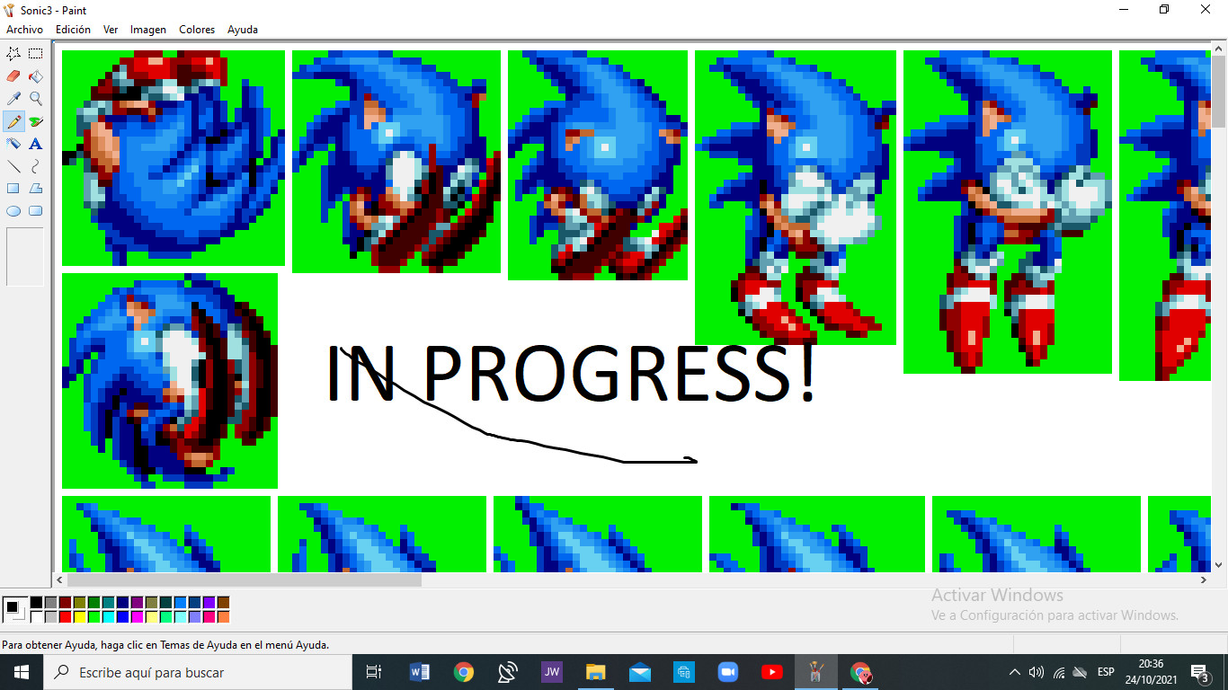 remake sonic1.2 SUPER SPRITES! Work In Progress for Sonic Mania | SM ...