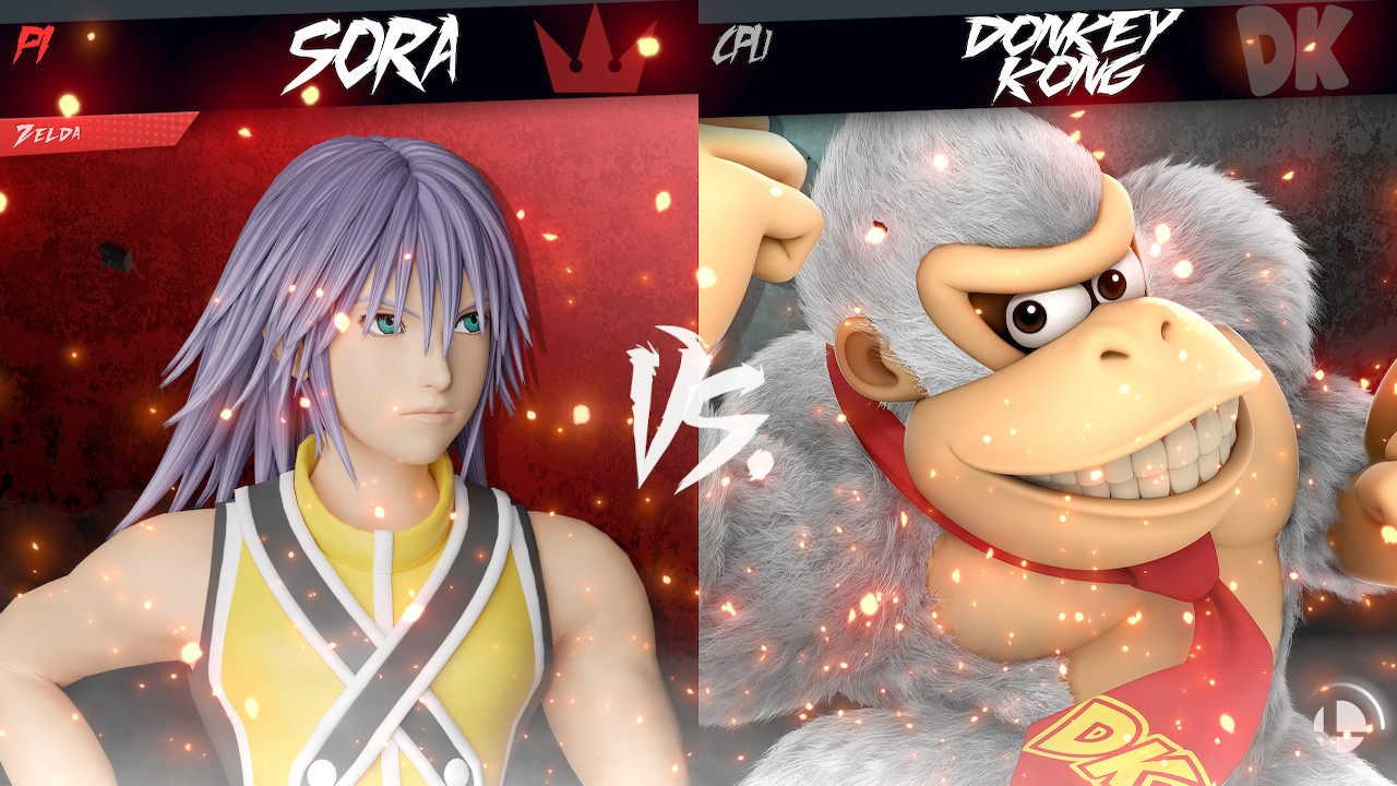 Riku Over Sora [Complete] Work In Progress for Super Smash Bros ...