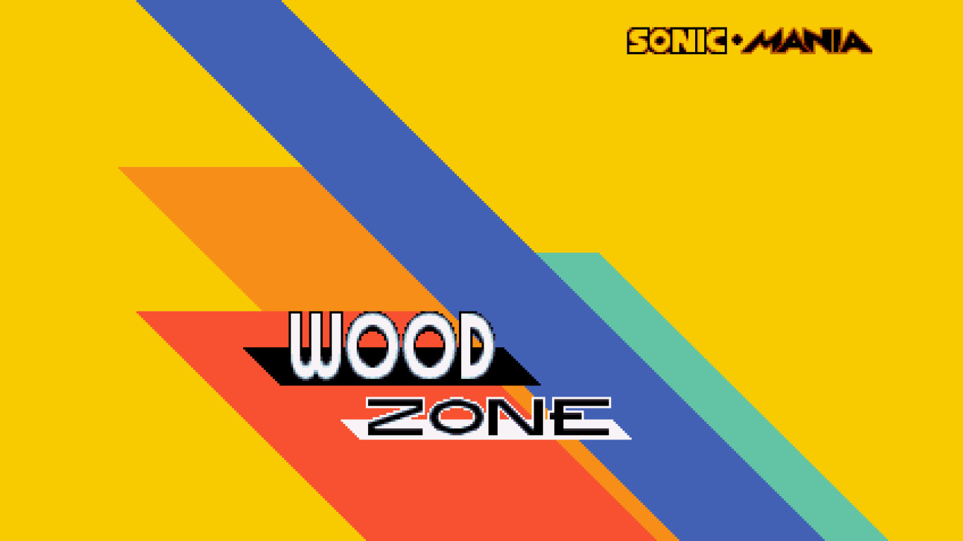 Wood zone Work In Progress for Sonic Mania | SM Works In Progress