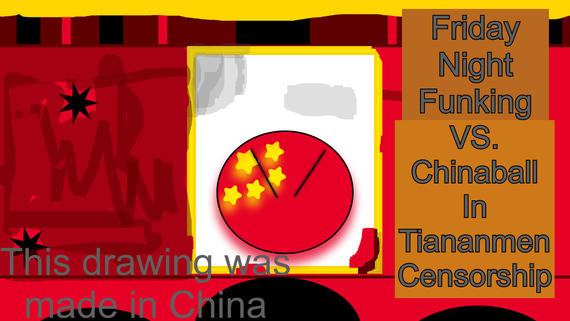 FNF: VS ChinaBall. In Tiananmen Square OUT Work In Progress for Friday ...