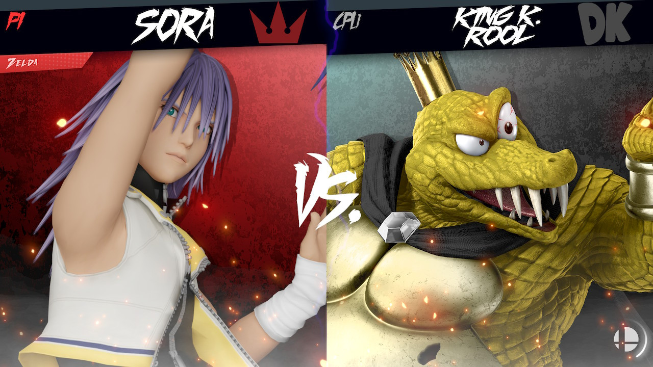 Riku Over Sora [Complete] Work In Progress for Super Smash Bros ...