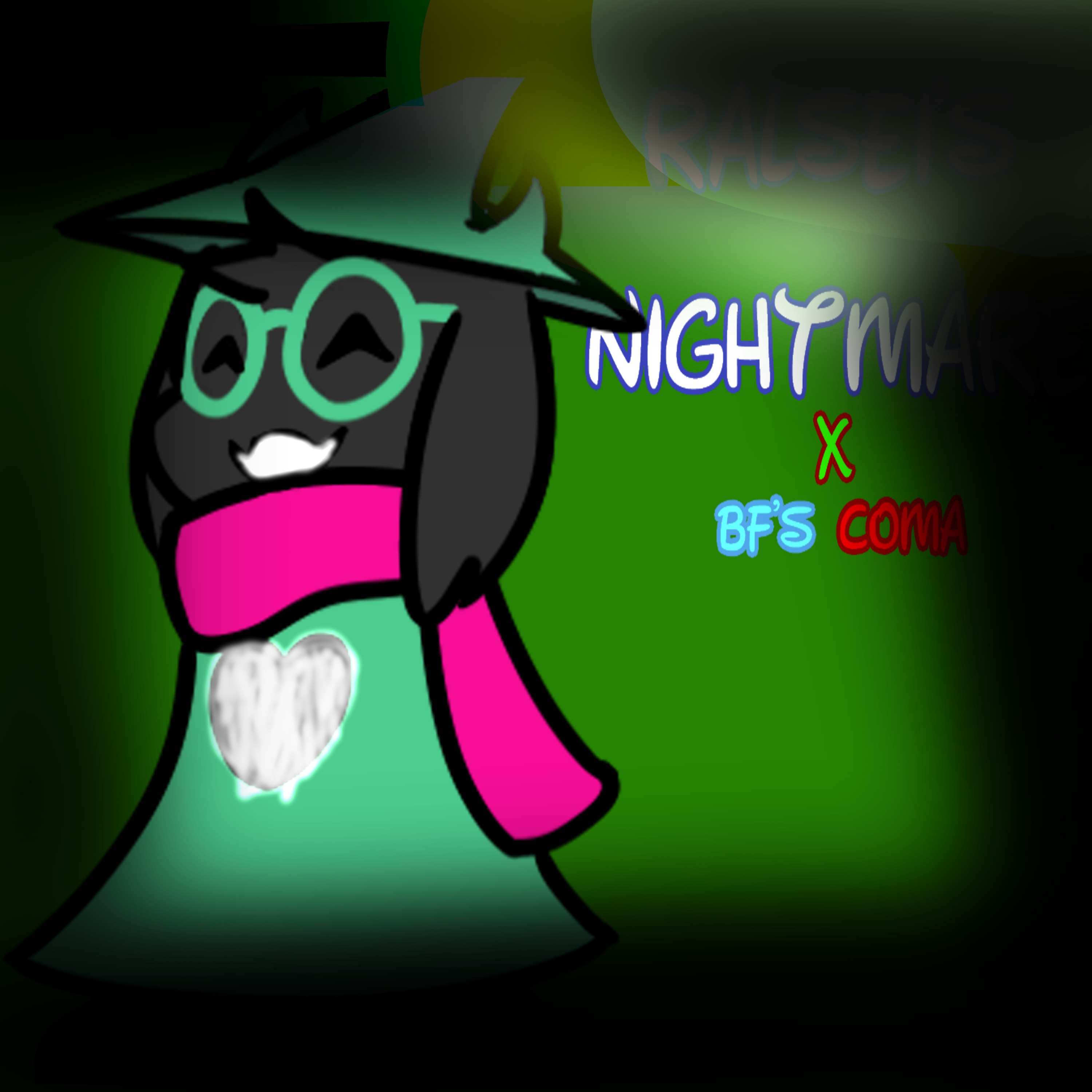 Ralsei's Nightmare Work In Progress for Friday Night Funkin' | FNF ...