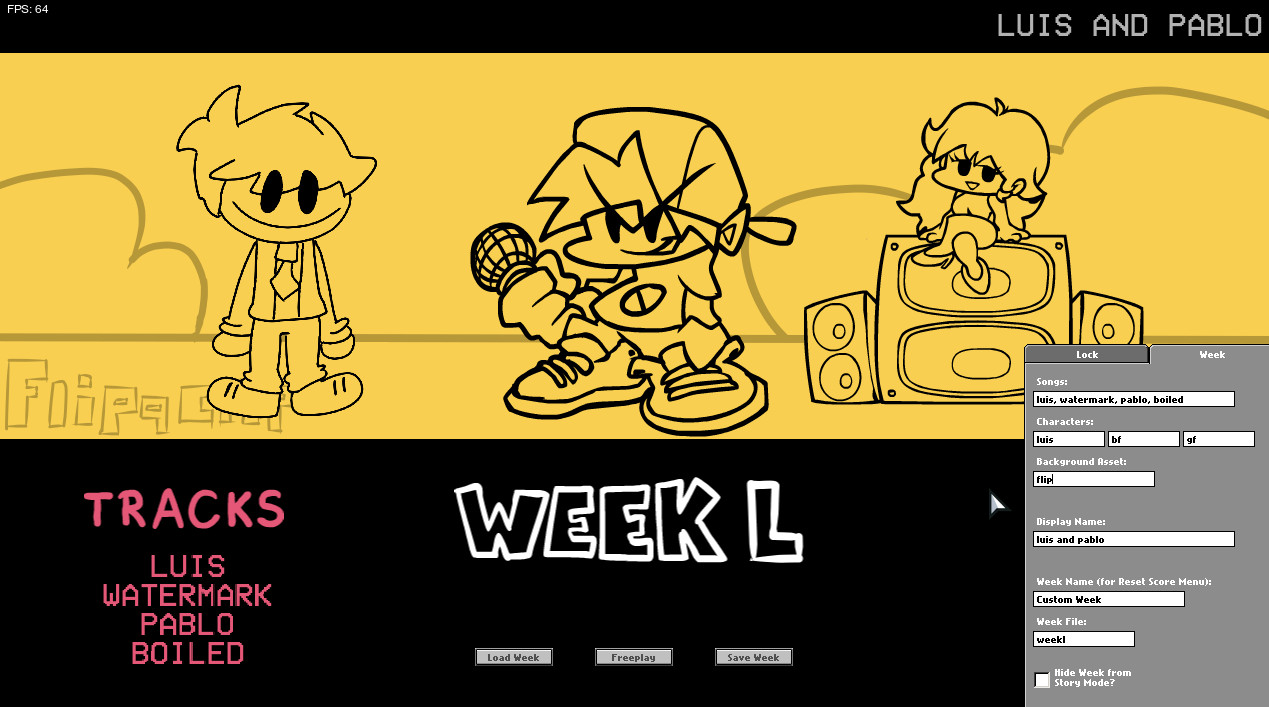 FNF : VS. Luis and pablo [Friday Night Funkin'] [Works In Progress]