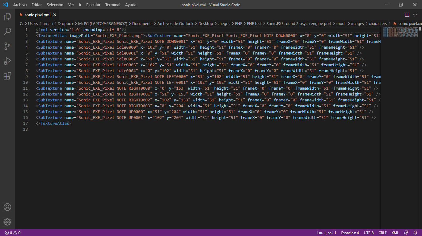 Sonic.EXE OS ENGINE Port Updated Work In Progress for Friday Night ...
