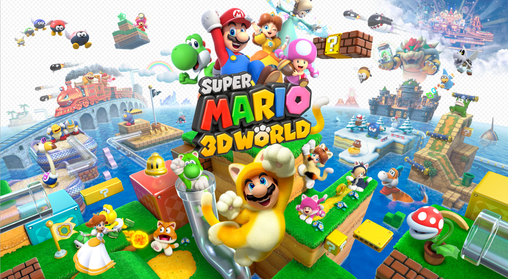 Yoshi Daisy Toadette 3in1 Work In Progress for Super Mario 3D World ...