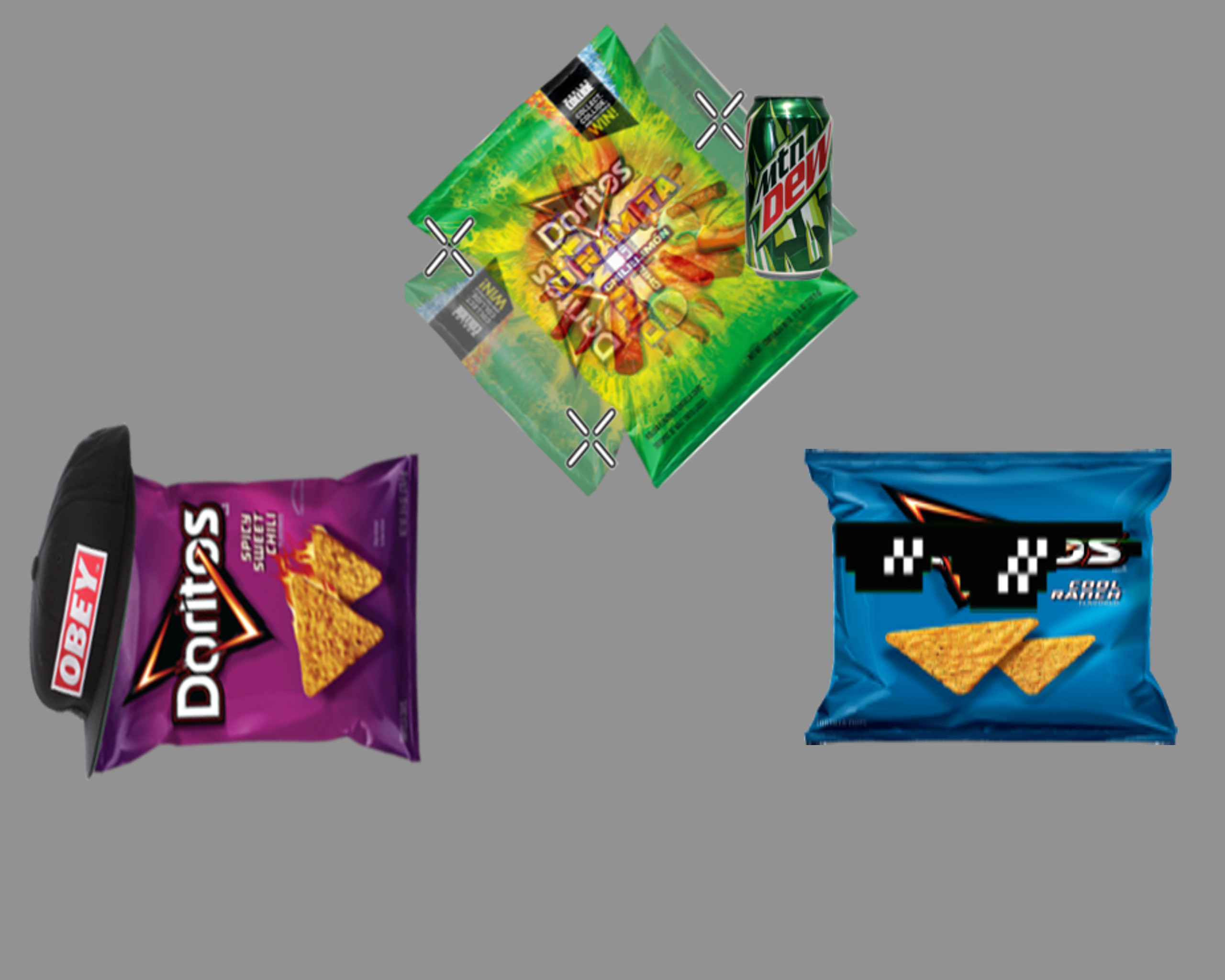 MLG Era Doritos over BF Work In Progress for Friday Night Funkin' | FNF ...