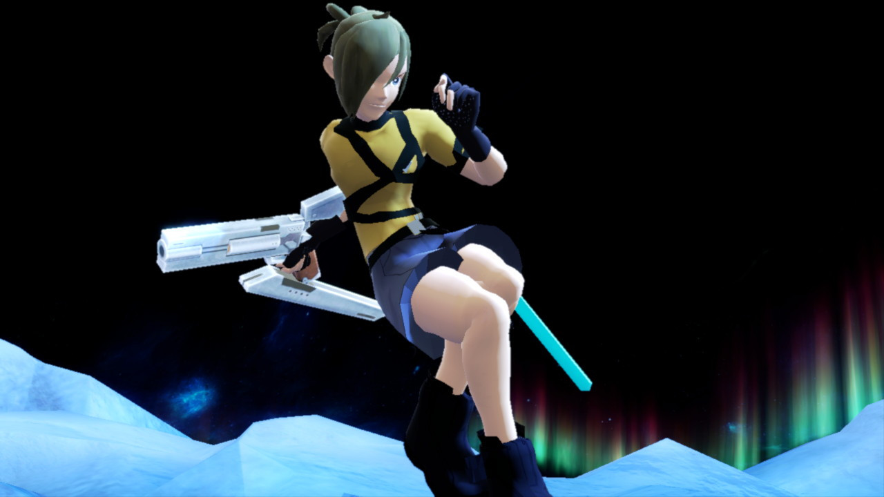 Saki Amamiya Sin And Punishment Super Smash Bros Ultimate Works In Progress