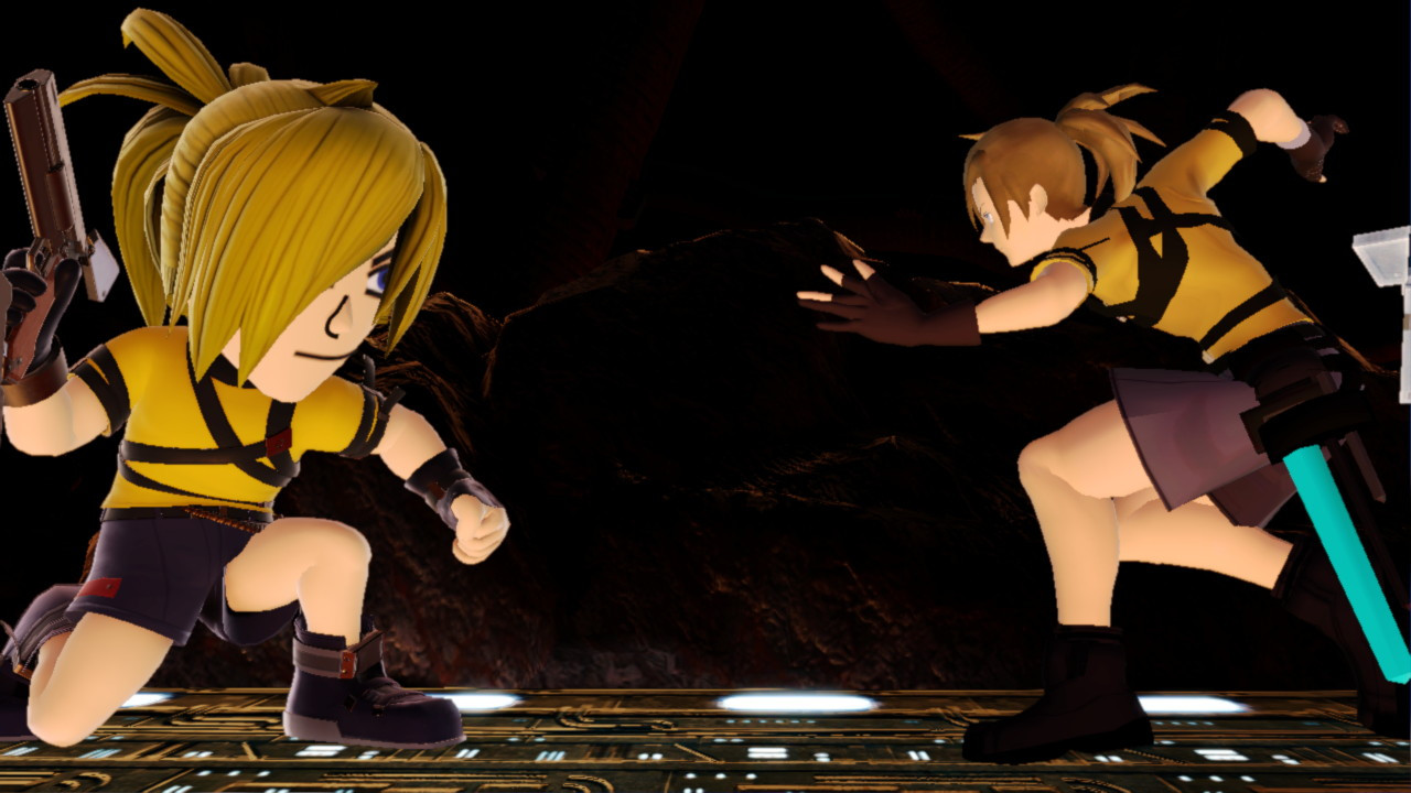 Saki Amamiya Sin And Punishment Super Smash Bros Ultimate Works In Progress
