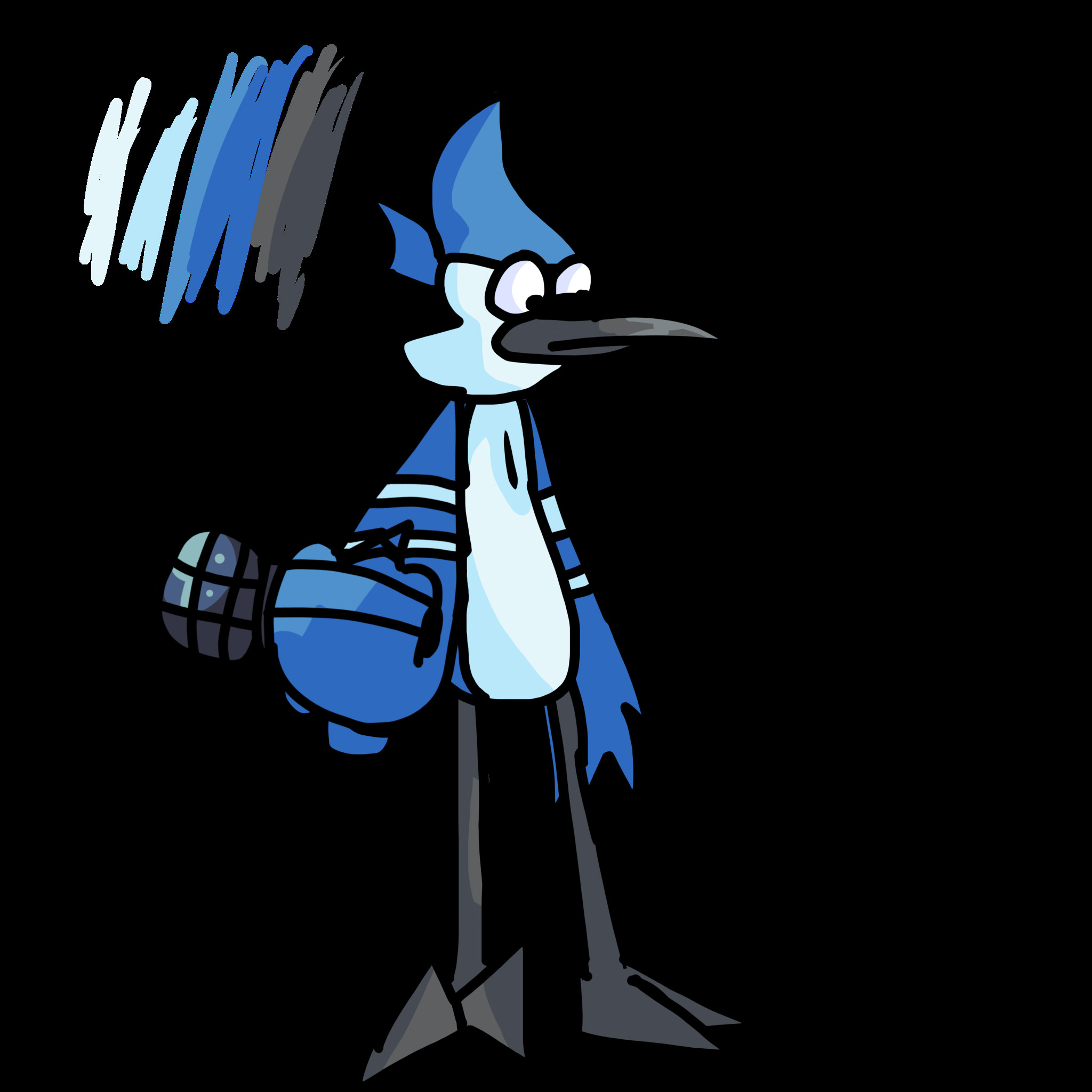 Vs Mordecai and Rigby Work In Progress for Friday Night Funkin' | FNF ...