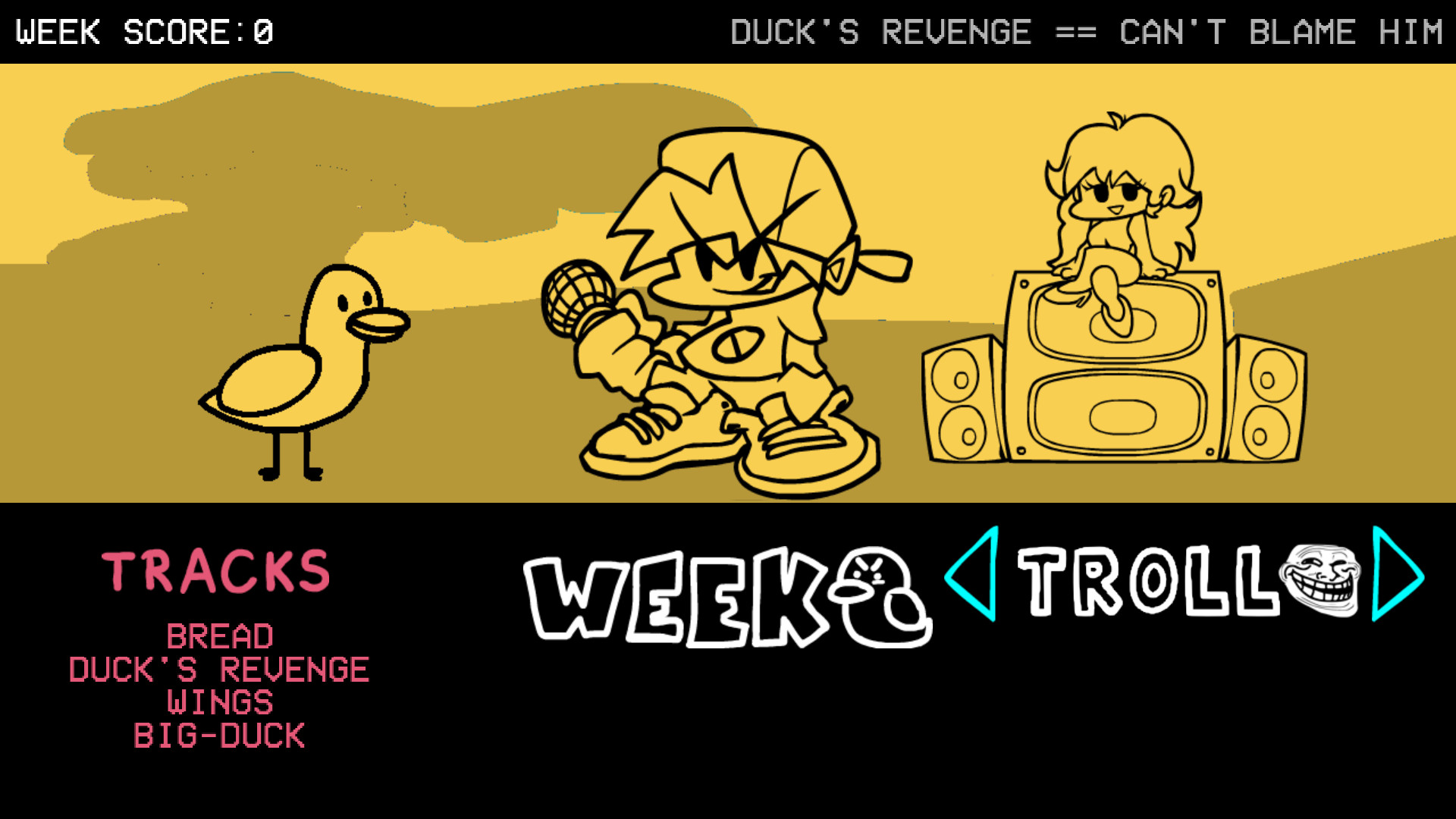 Friday Night Funkin' VS Duck's Revenge Work In Progress for Friday ...