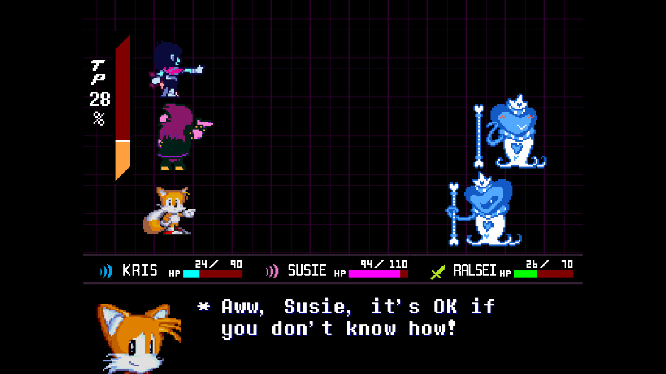 Tails over Ralsei (cancelled) Work In Progress for Deltarune | DR Works ...