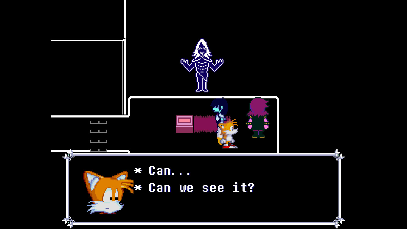 Tails over Ralsei (cancelled) Work In Progress for Deltarune | DR Works ...