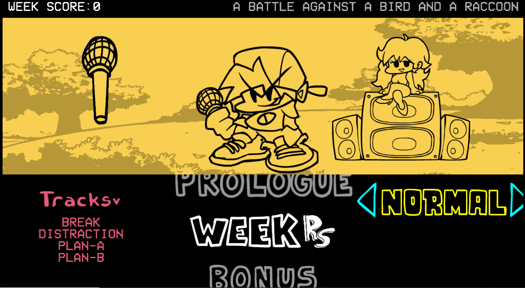 Regular Night Funkin': VS Mordecai & Rigby Work In Progress for Friday ...