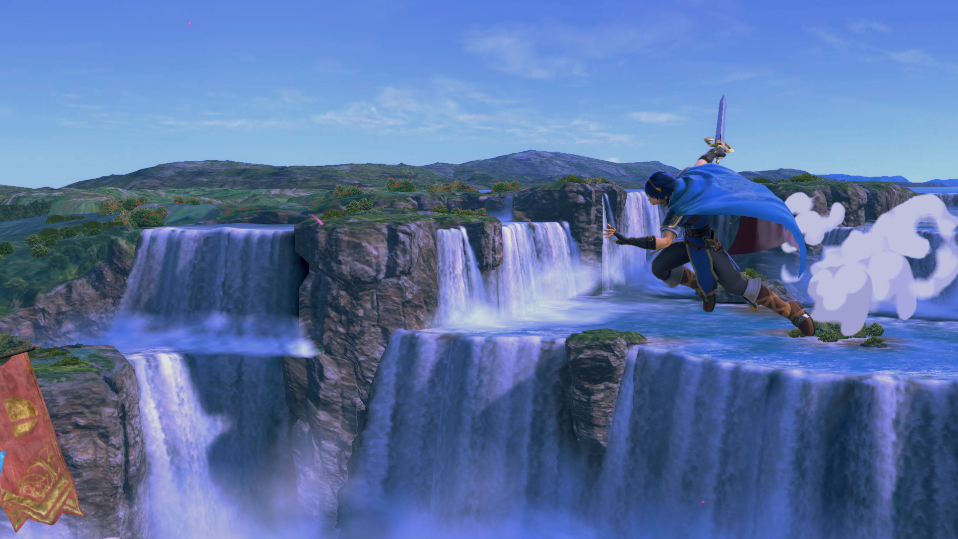 Waterfall Battlefield [Super Smash Bros. Ultimate] [Works In Progress]