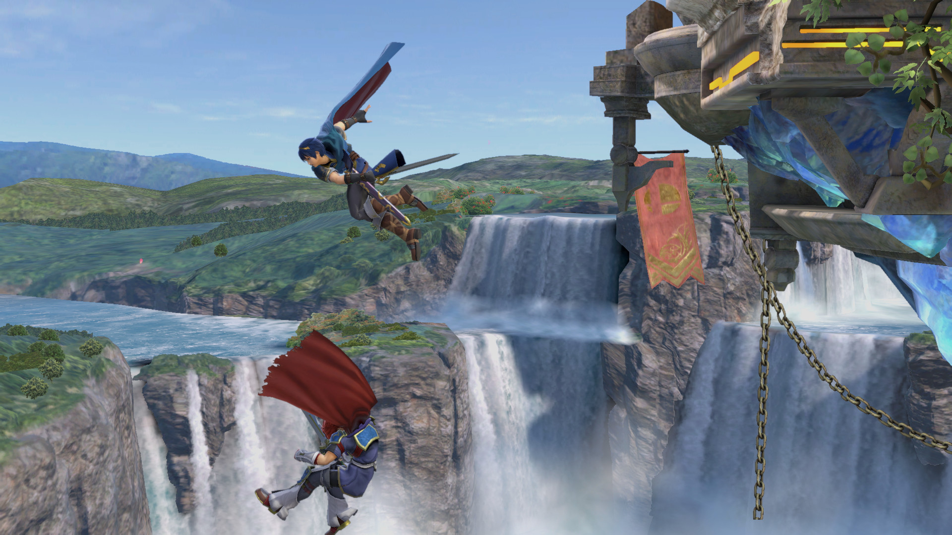 Waterfall Battlefield [Super Smash Bros. Ultimate] [Works In Progress]