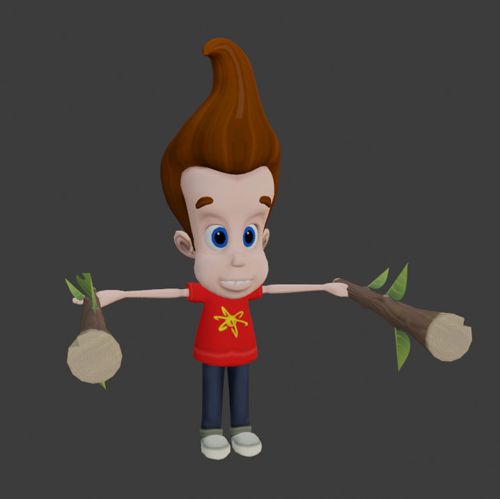 Jimmy neutron on Lucas Work In Progress for Super Smash Bros. Ultimate ...