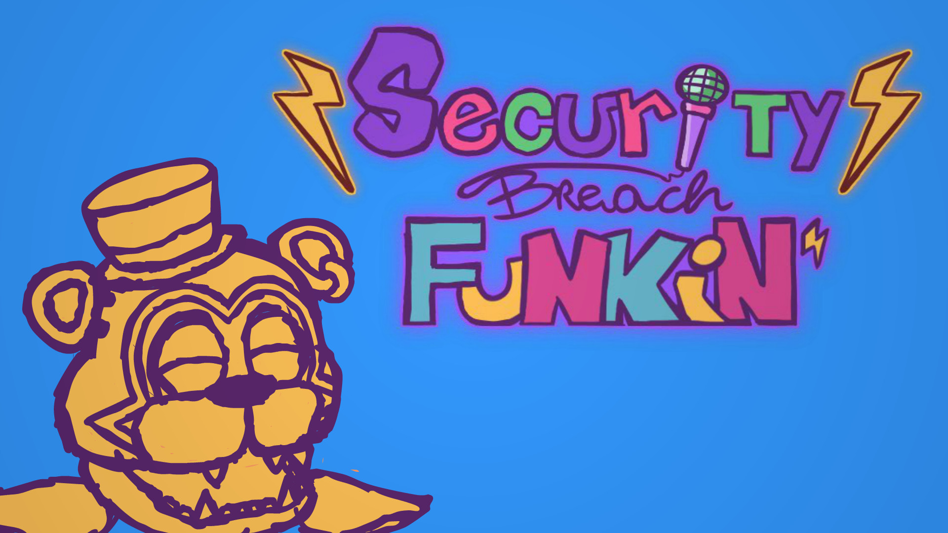 Security Breach Funkin' Work In Progress for Friday Night Funkin' | FNF ...