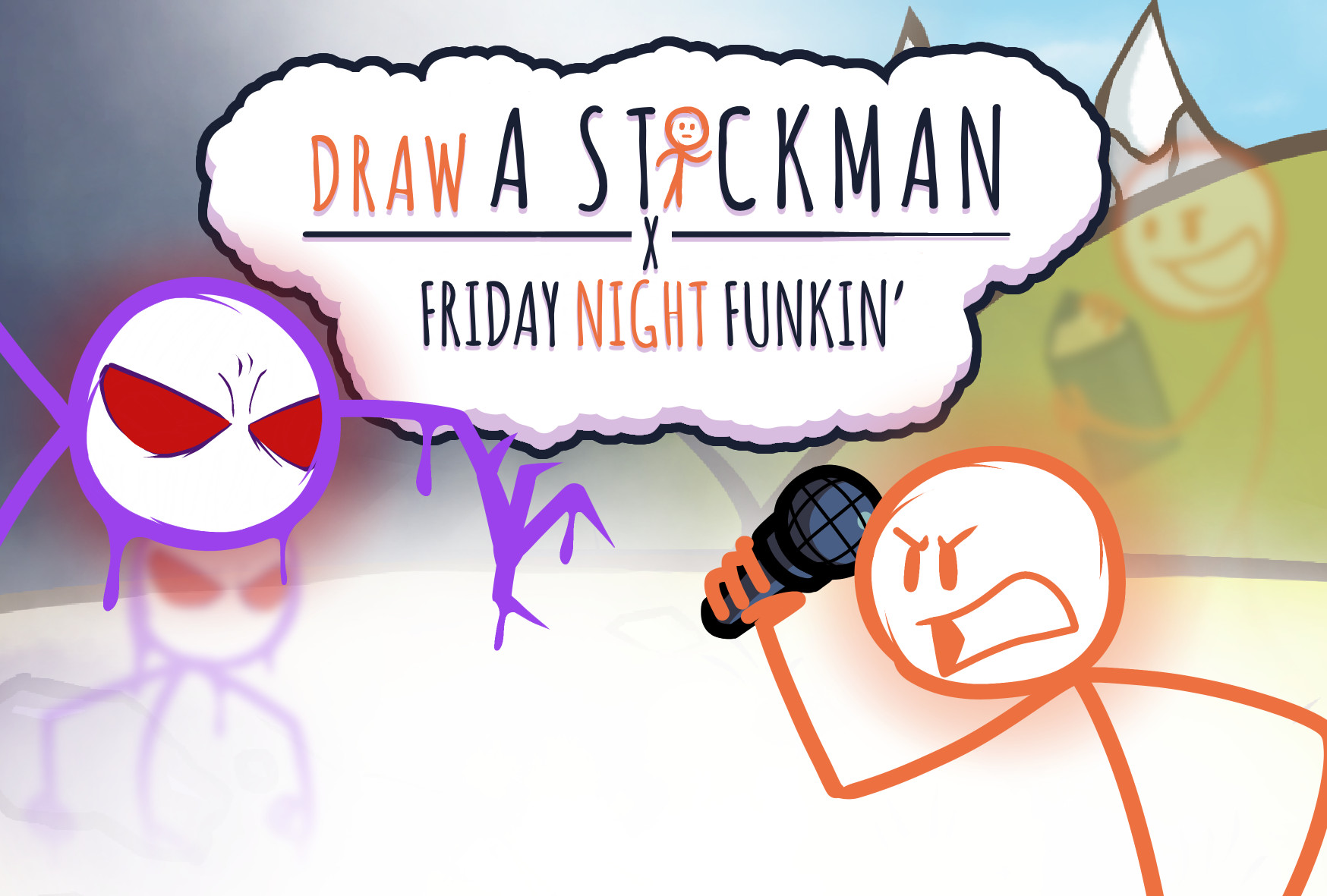 Draw A Stickman X FNF Mod Work In Progress for Friday Night Funkin ...
