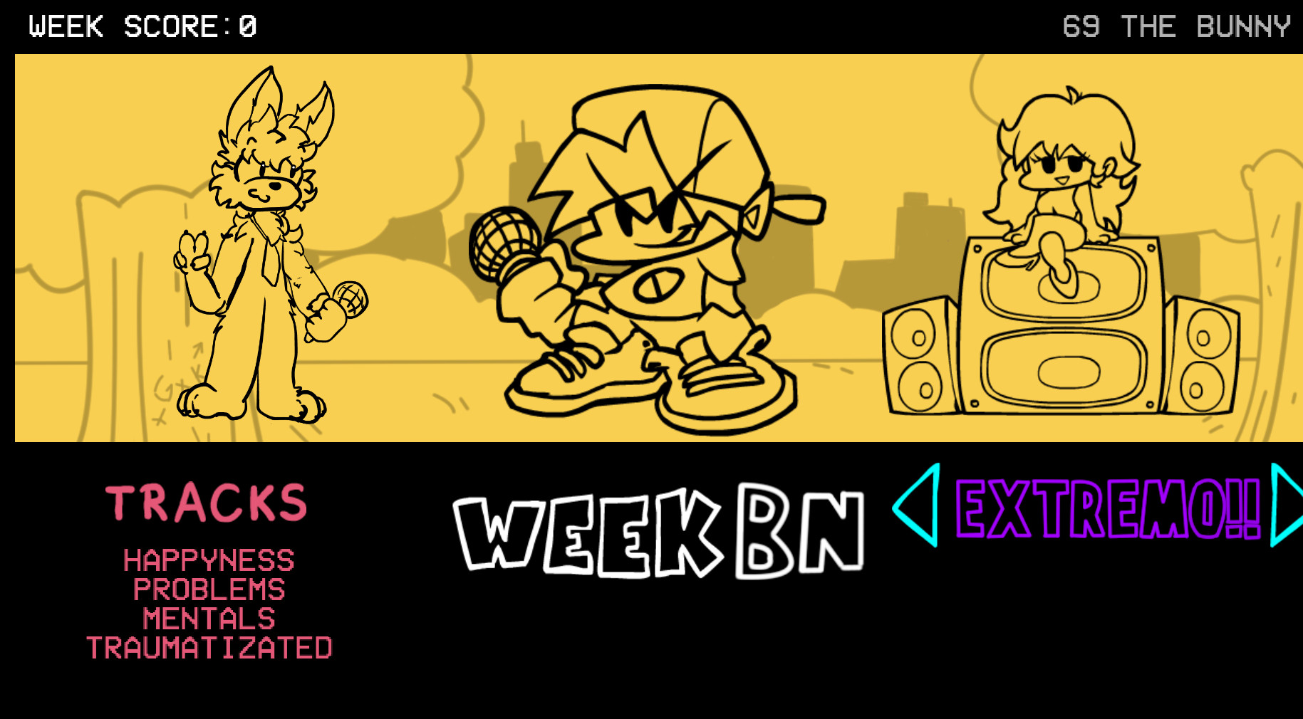 Friday Night Funkin': Vs 69 The Bunny (W.I.P) Work In Progress for ...