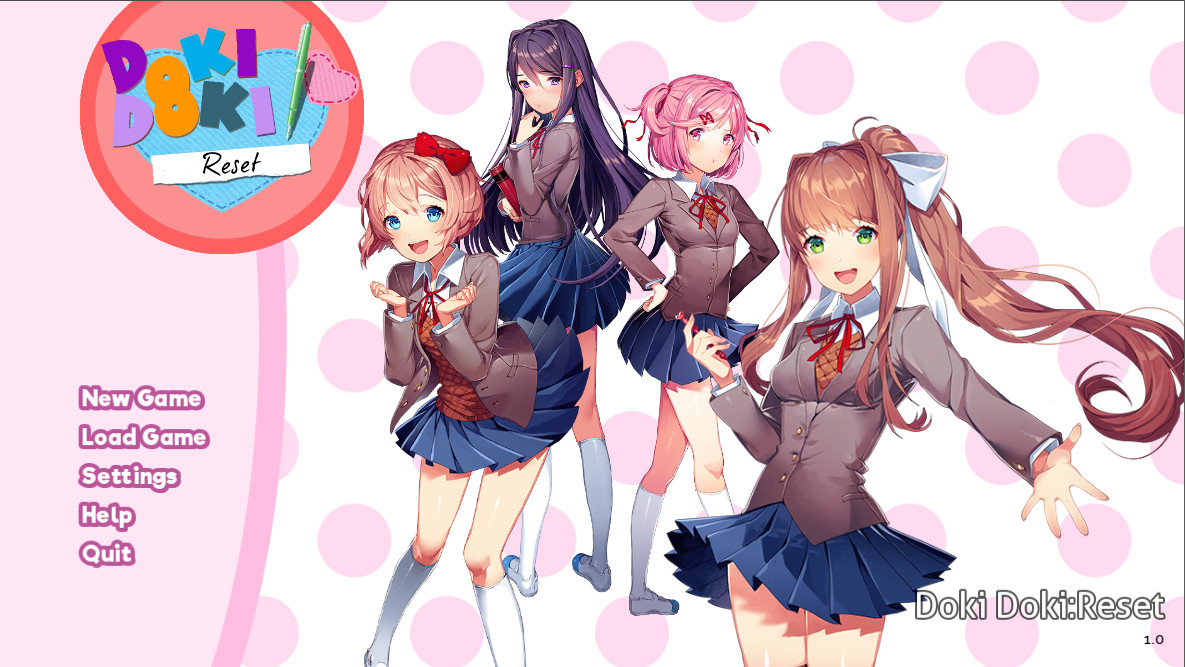 Doki Doki Reset Work In Progress for Doki Doki Literature Club | DDLC ...